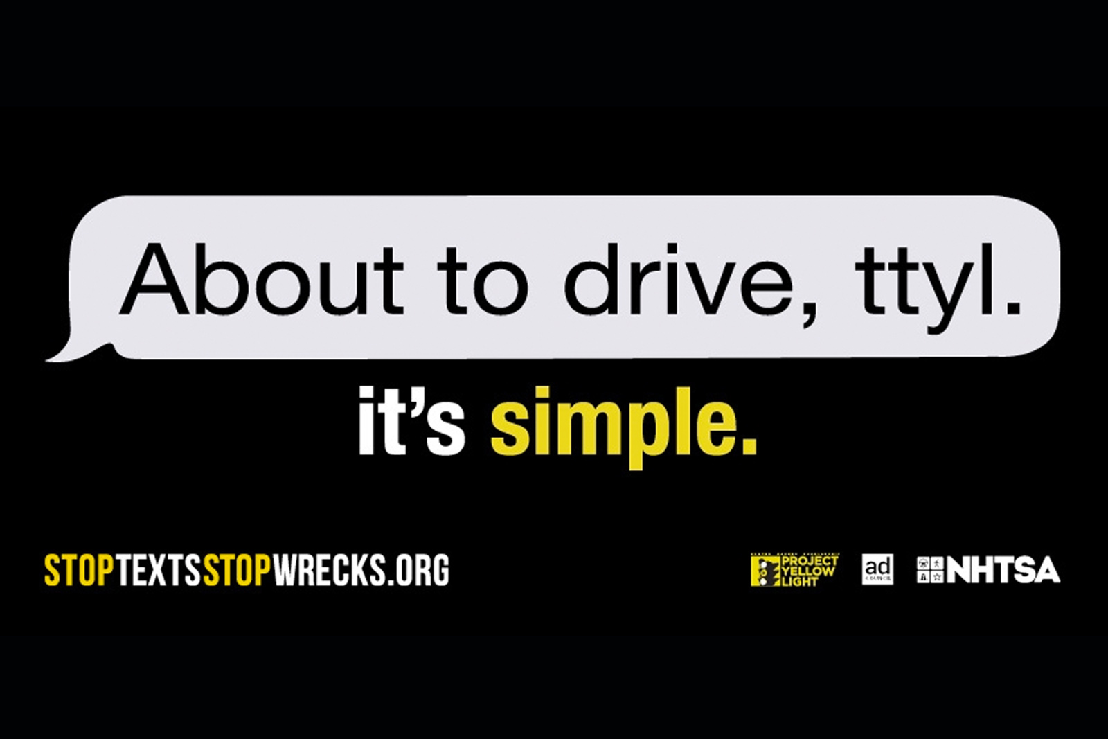 » Newhouse student billboard wins Project Yellow Light competition