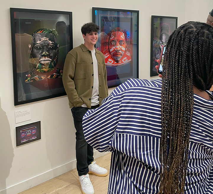 » Celebrating sneaker culture: Graphic design student’s work is ...